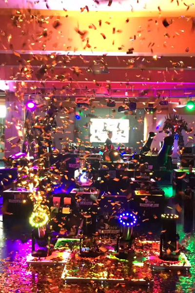 Confetti & Streamers Hire Brisbane & Gold Coast | All Fired Up ...